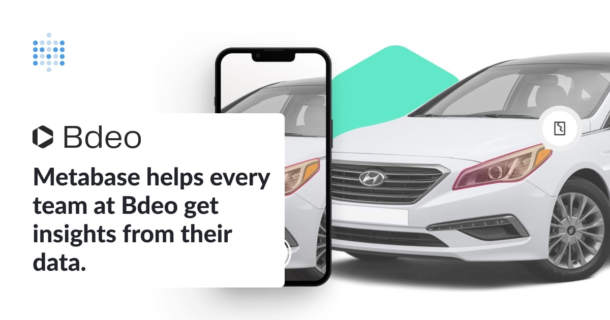 How Metabase helps every team at Bdeo get insights from their data.