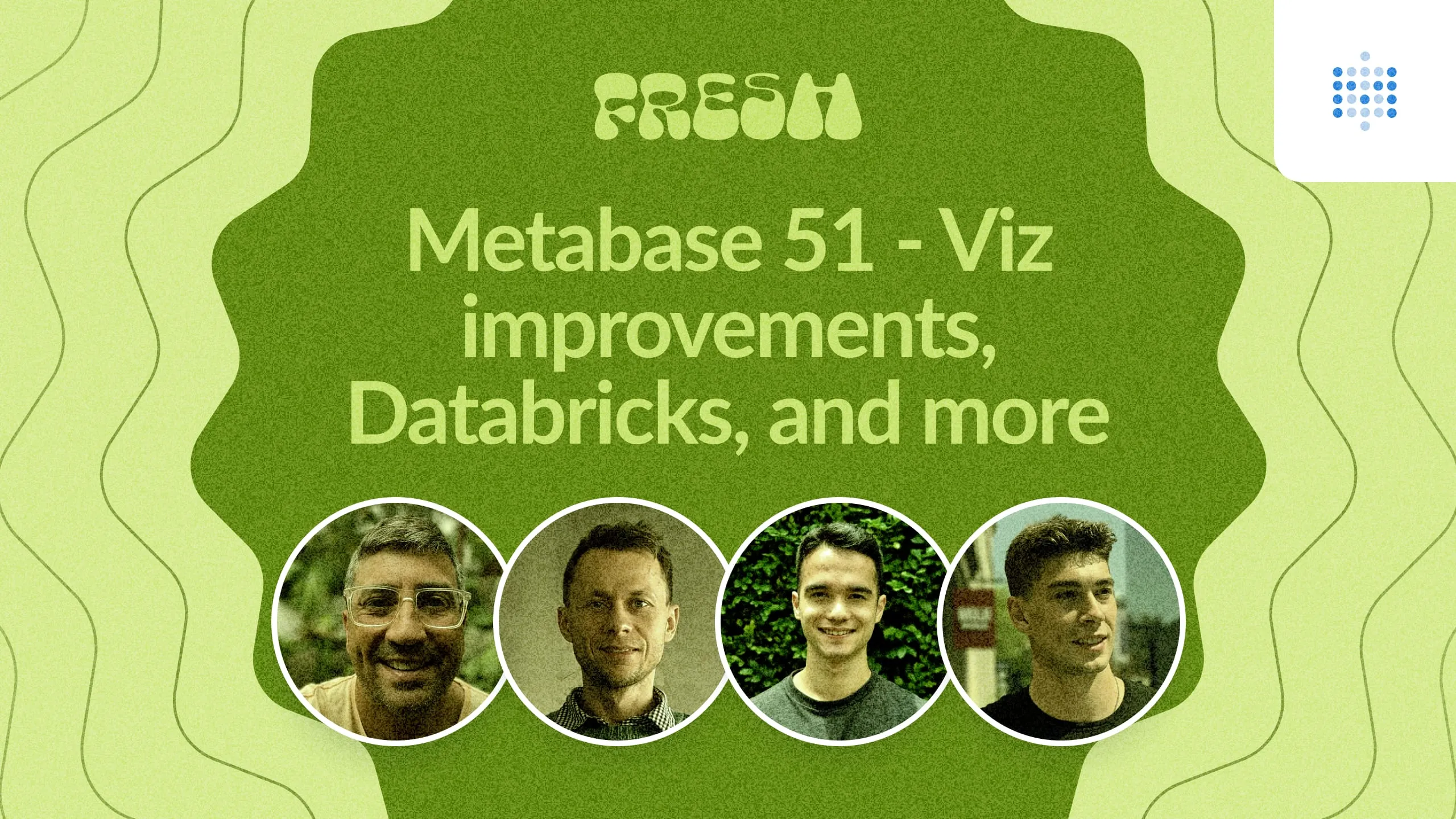 Metabase 51 - Improved visualizations, revamped metrics, Databricks driver, and more
