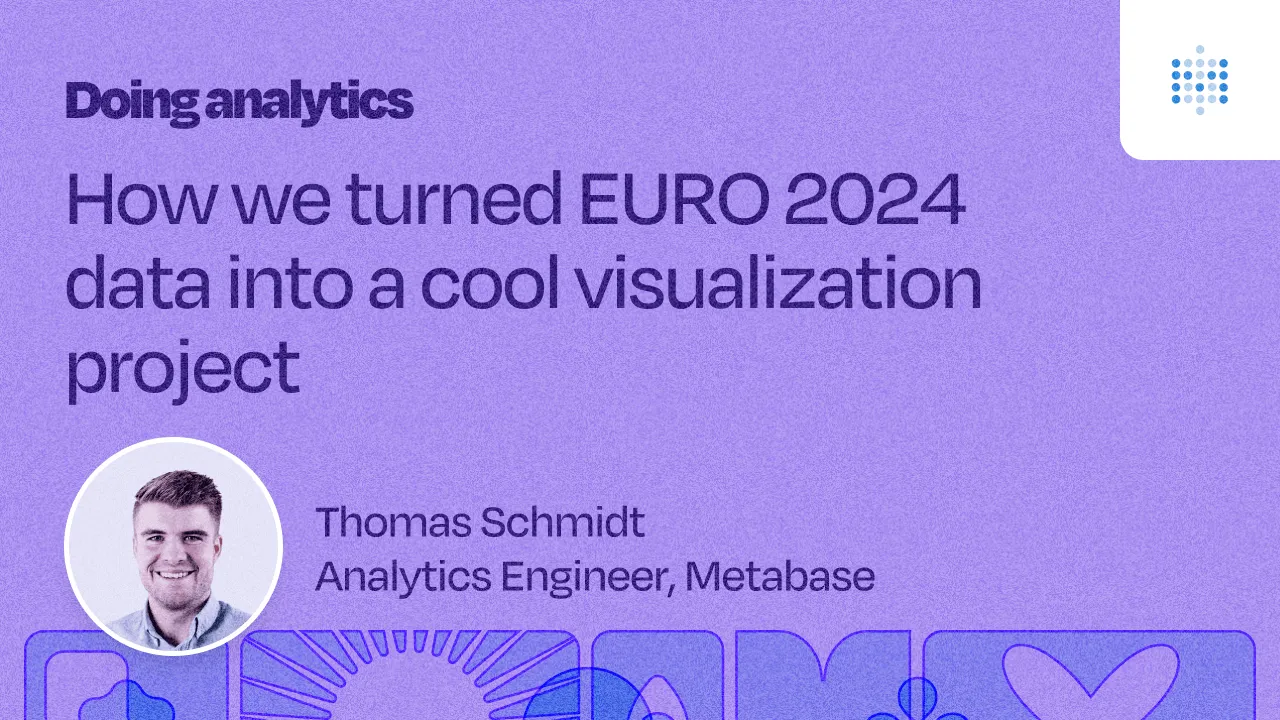 How we turned EURO 2024 data into a cool visualization project