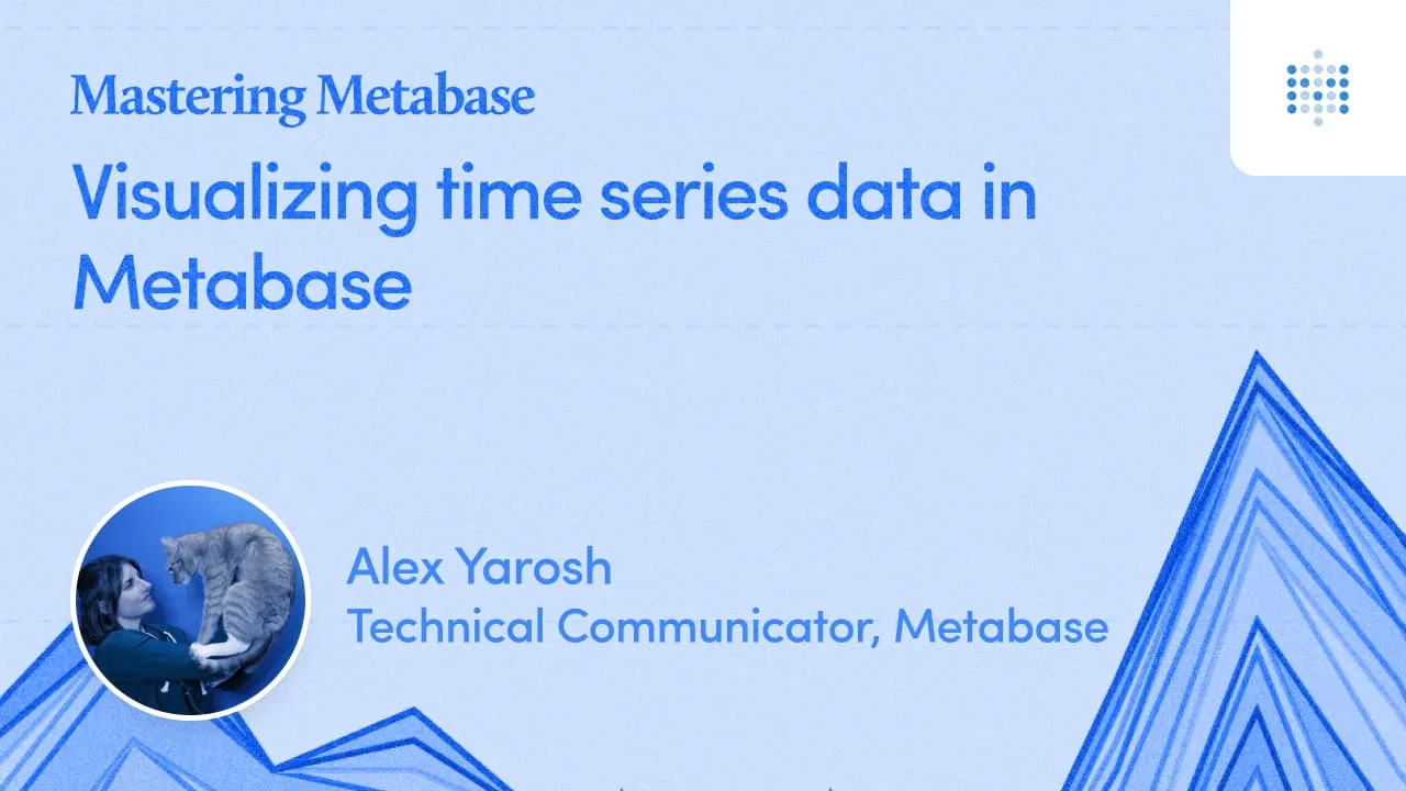 Visualizing Time Series Data In Metabase