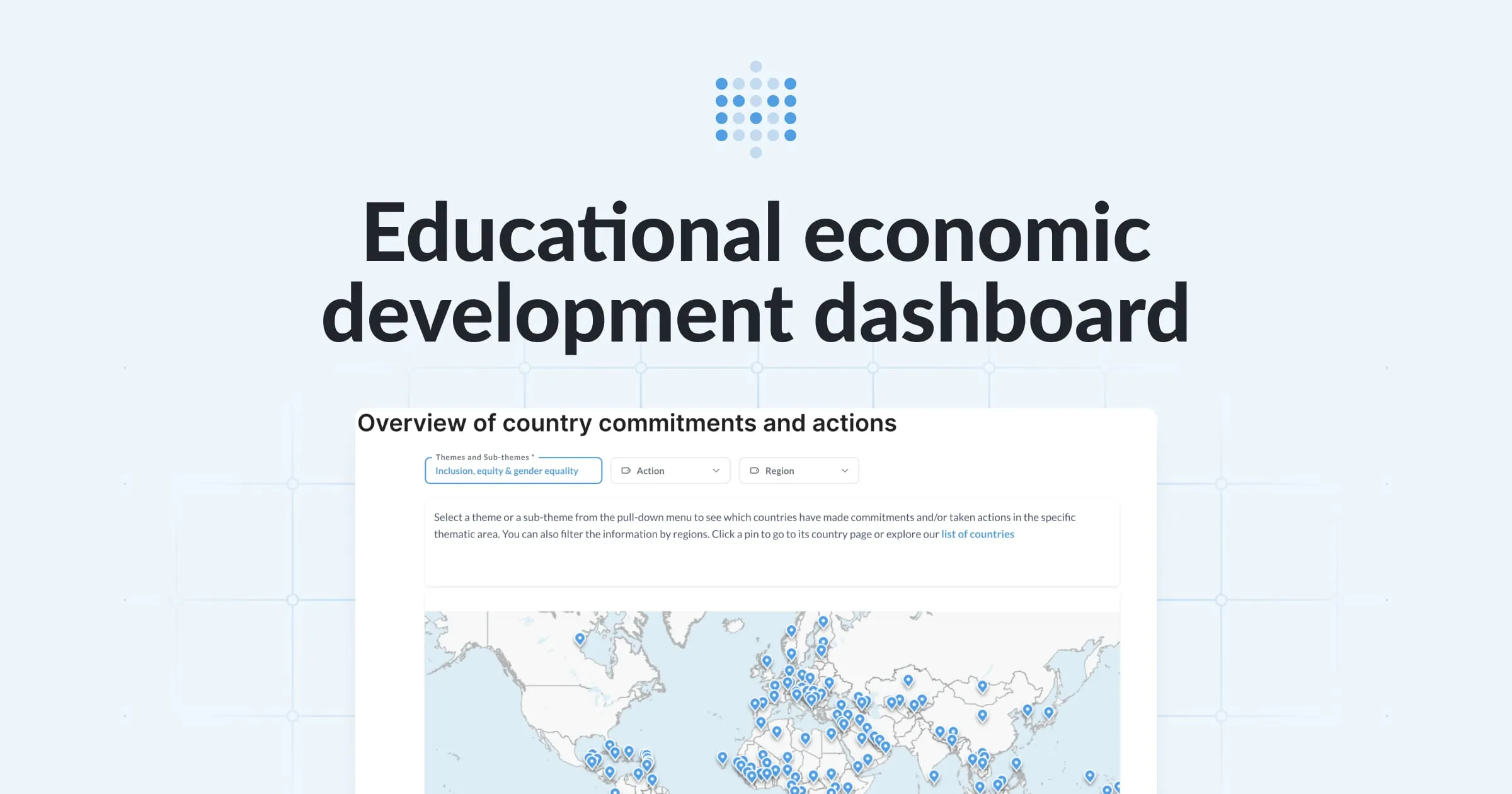 Education Economic Development Dashboard