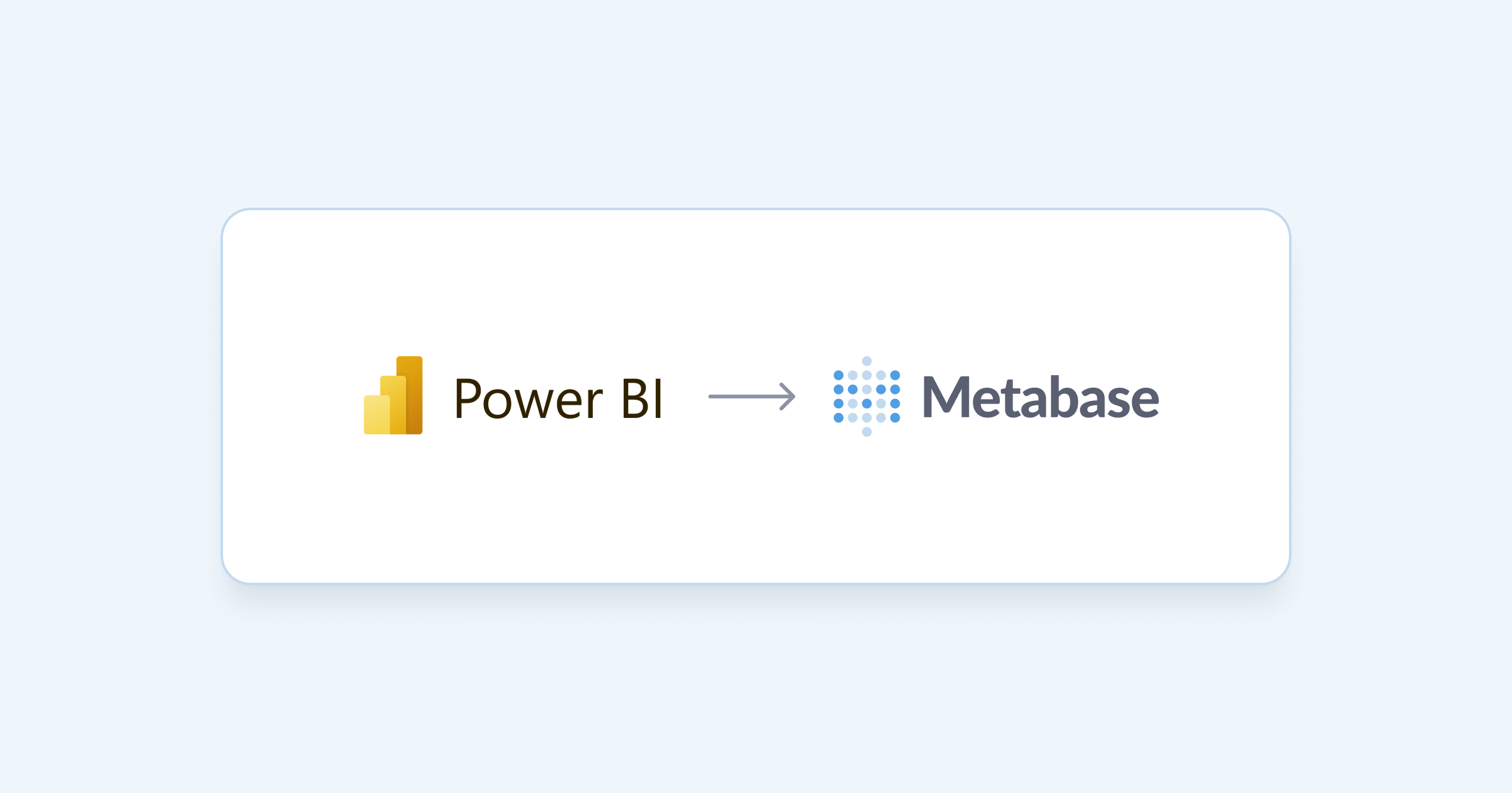 Power BI to Metabase | Metabase Learn