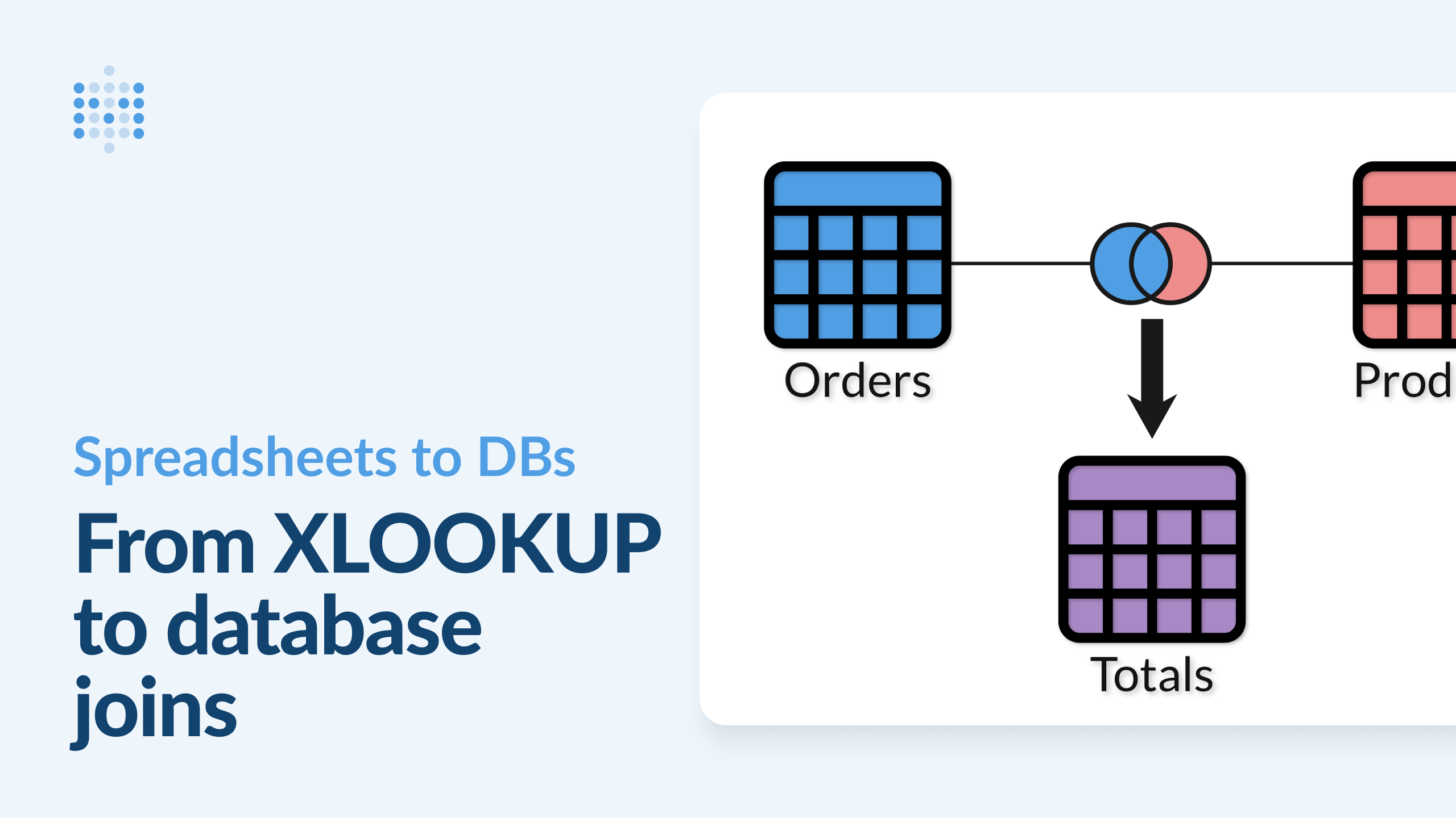 From VLOOKUP/XLOOKUP to Joins | Metabase Learn